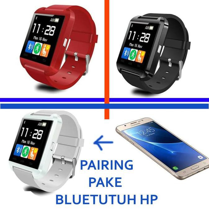 Jual Jam Tangan Pintar Android Iphone Smart watch Gadget Smartwatch ...