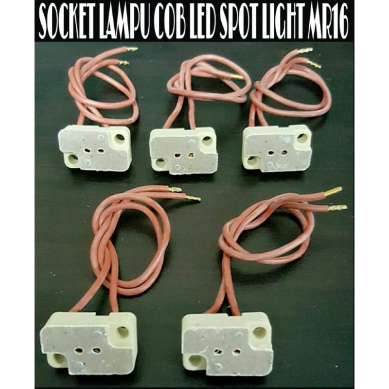 Jual Socket Lampu COB LED Spot Light MR16 | Shopee Indonesia