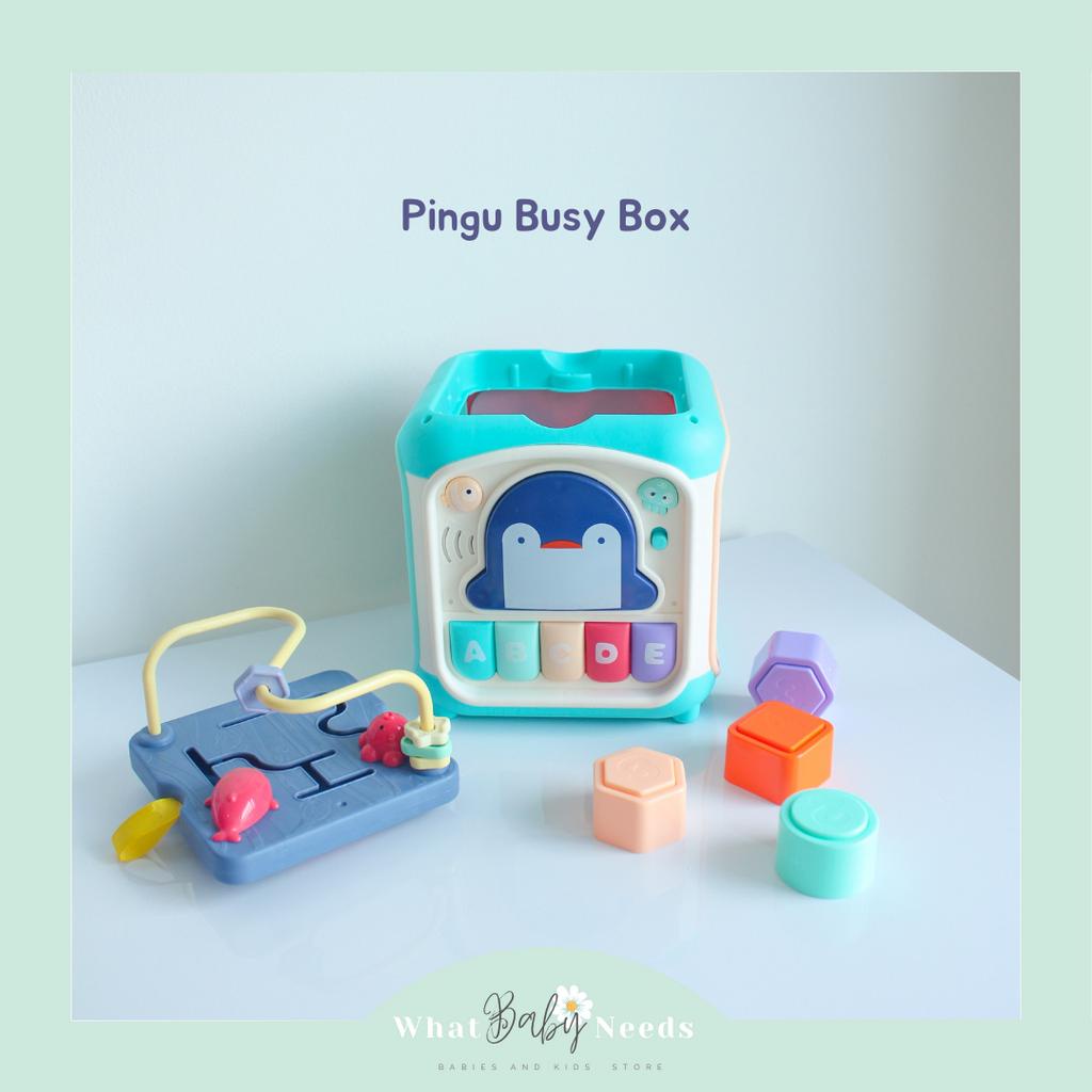 Jual Pingu Baby Busy Box / Wisdom Box 7in1 / Mainan edukasi Musikal ...