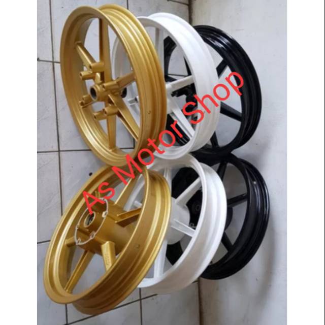 Jual VELG RACING SEPASANG NINJA 150 RR MEREK ROSSI TAPAK LEBAR 250 ...