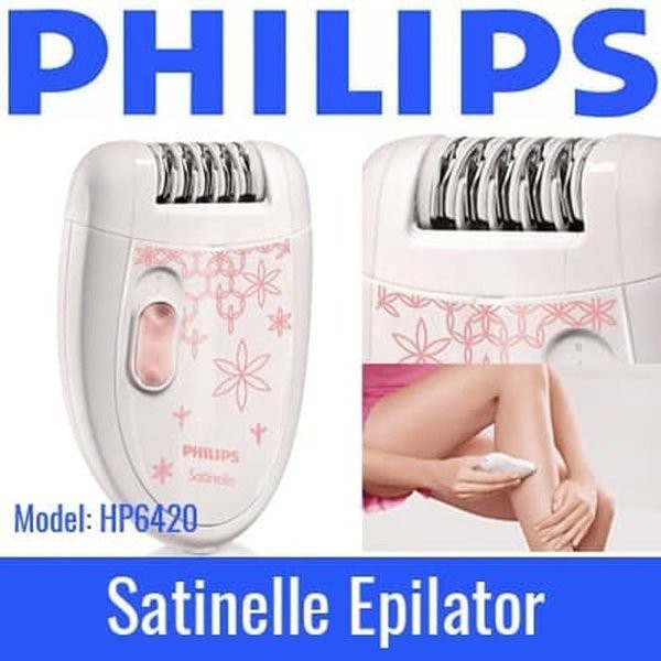 Jual Philips Epilator Lady Shaver / Alat Cukur Bulu Kaki Wanita HP6420 | Shopee Indonesia