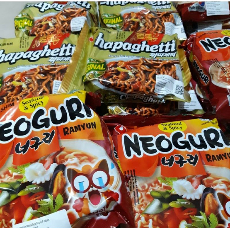 Jual CHAPAGHETTI & NEOGURI RAMDON PAKET CHAPAGURI RAMDON PARASITE ...