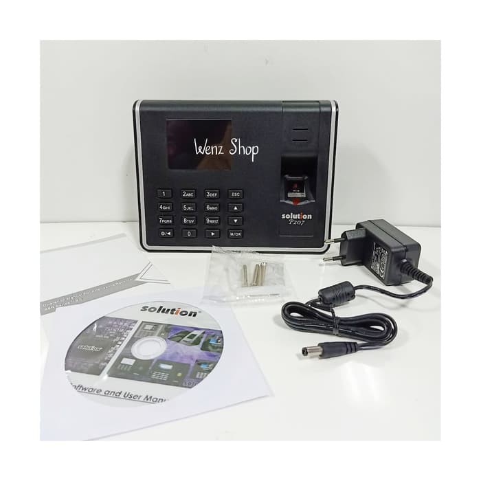 Jual Unik Fingerprint SOLUTION P207 Mesin Absensi Sidik Jari Limited ...