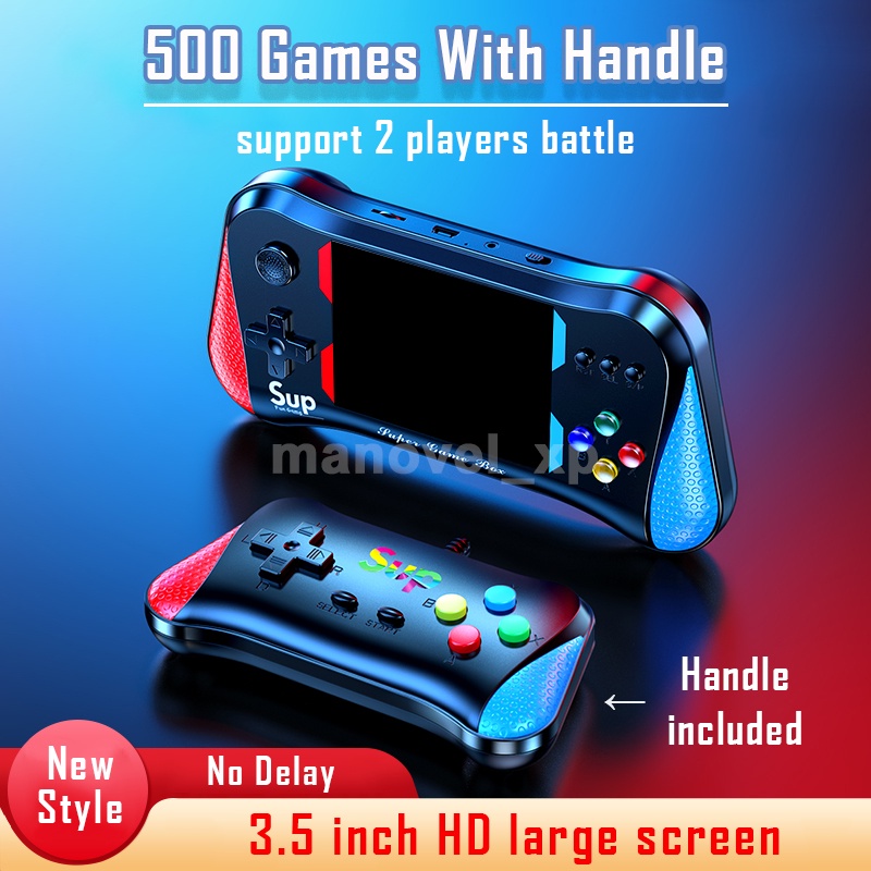 Jual TV Gameboy 2 Players 500Games Retro SUP Dual Console Stick Mini Game Boy Portable 1200mAh ...