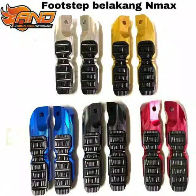 Jual FOOTSTEP BELAKANG NMAX AEROX full cnc/ STEP BELAKANG nmax lexy ...