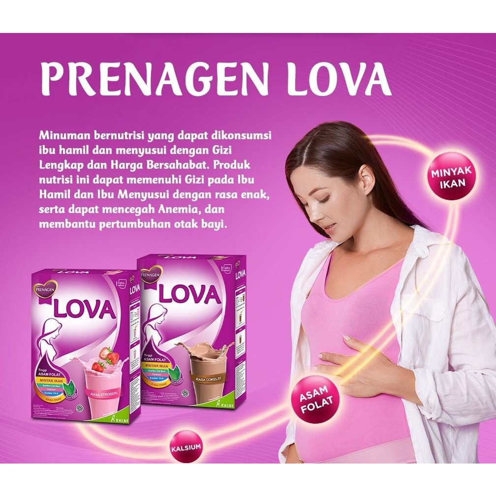 Jual Prenagen Lova Susu Ibu Hamil dan Menyusui 120gr (ED SEPTEMBER 2025 ...