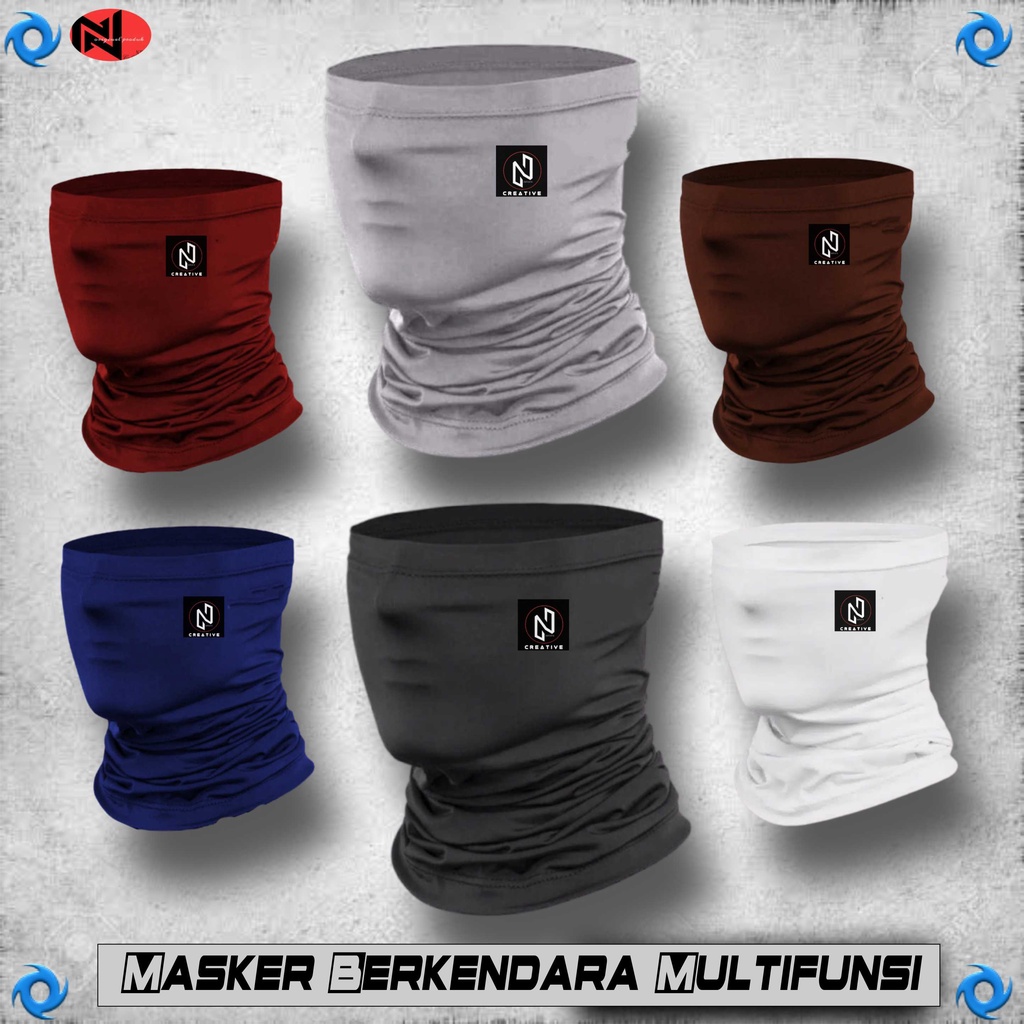 Jual Masker Buff Pengendara Motor Multifungsi Premium | Shopee Indonesia