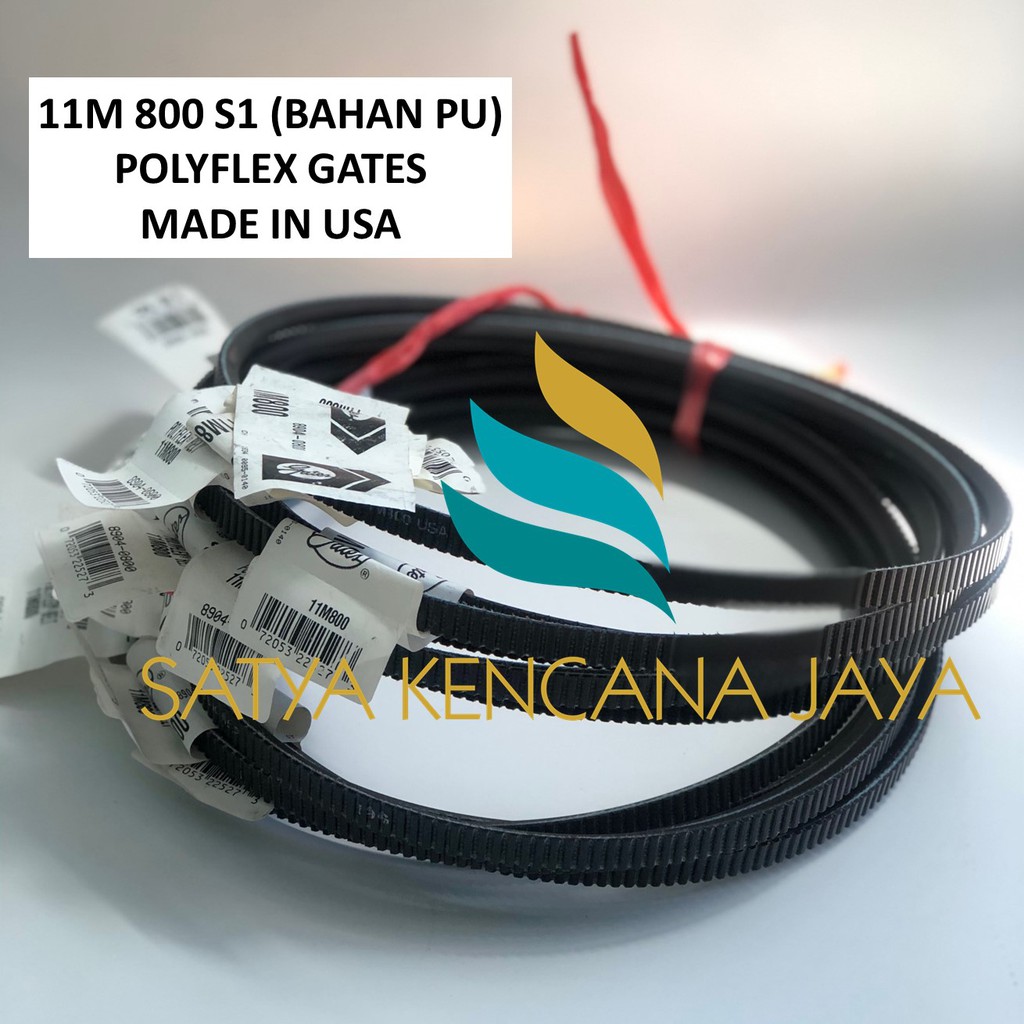 Jual PU FAN BELT 11M 800 S1 POLYFLEX POLYMAX MERK GATES USA ASLI BAHAN ...