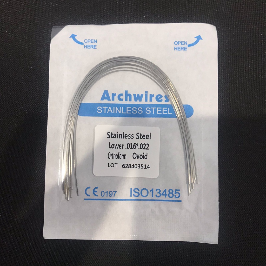 Jual DENTAL KAWAT GIGI BEHEL WIRE SS STAINLESS STEEL 012 014 016 018 ...
