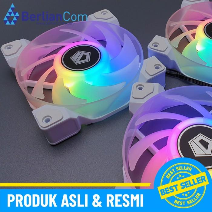 Jual Id-Cooling Df-12025 Argb Snow Trio 120Mm Addressable Led Sync Pwm Fan | Shopee Indonesia