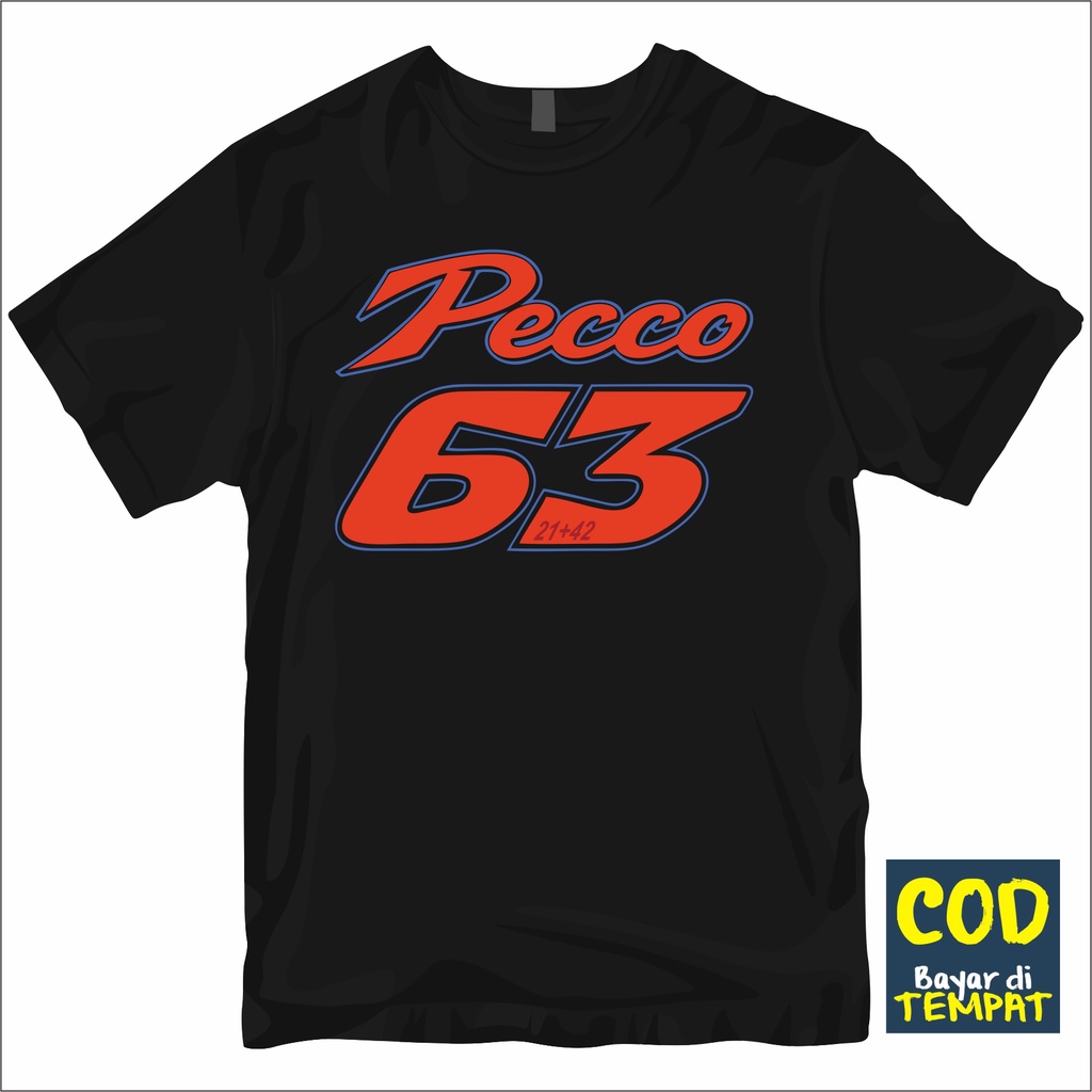 Jual Kaos tema Racing Moto GP Pecco 63 Francesco Bagnia | Shopee Indonesia