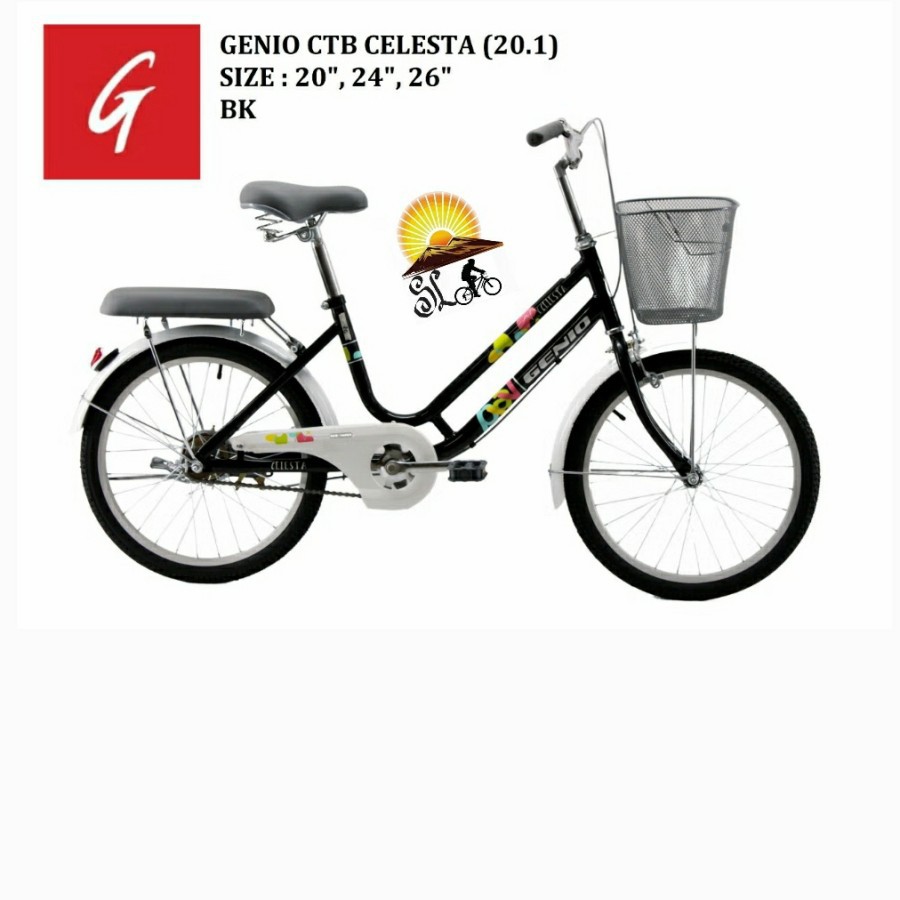 Jual Sepeda Mini 24" Genio Celesta | Shopee Indonesia