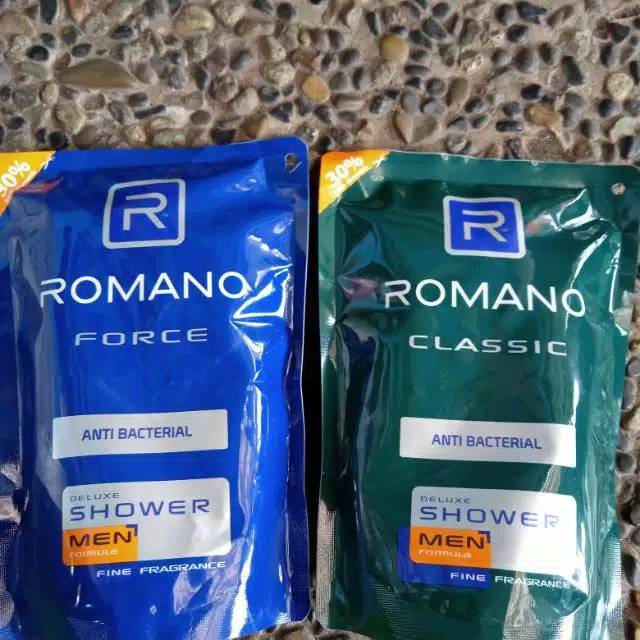 Jual Romano Body wash Reffil bau cowo | Shopee Indonesia