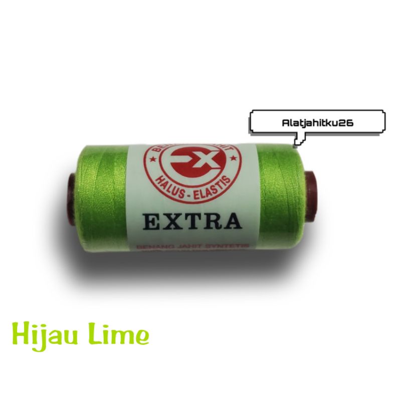 Jual Benang extra hijau lime | Shopee Indonesia