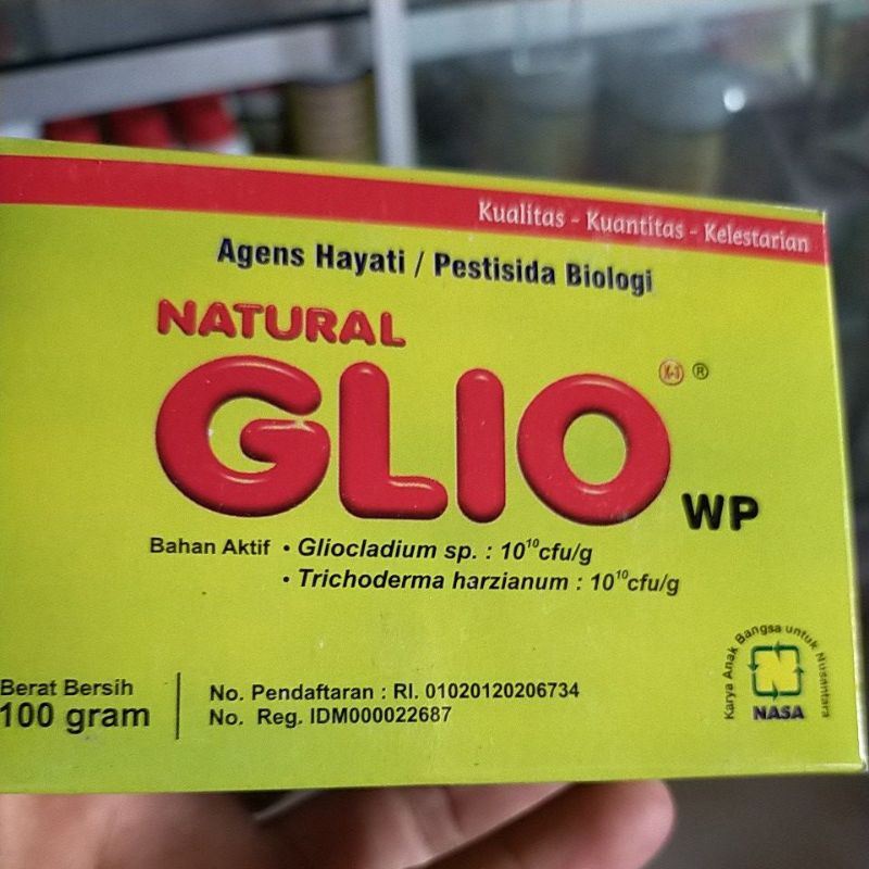 Jual GLIO/NATURAL GLIO/ORIGINAL NASA 100 GRAM/PUPUK PEPTISIDA ORGANIK ...