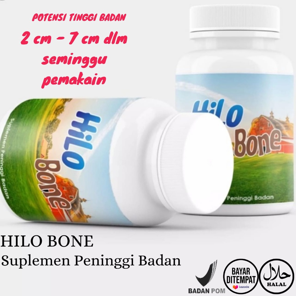 Jual HILLO BONE ORIGINAL PENINGGI BADAN PENUMBUH TULANG SUPLEMEN ...