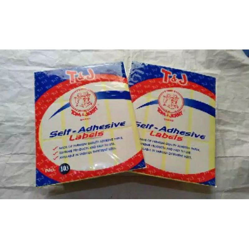 Jual Tom and jerry label 103 T&j labels no. 103 self-adhesive 1Pack saja | Shopee Indonesia