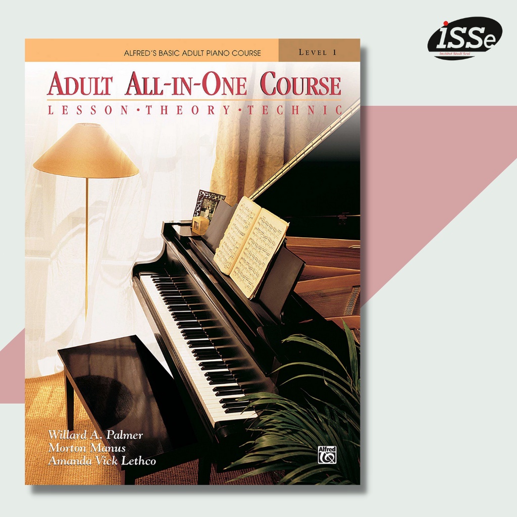 Jual Alfred's Basic Adult All In One course Piano: Lesson, Theory ...
