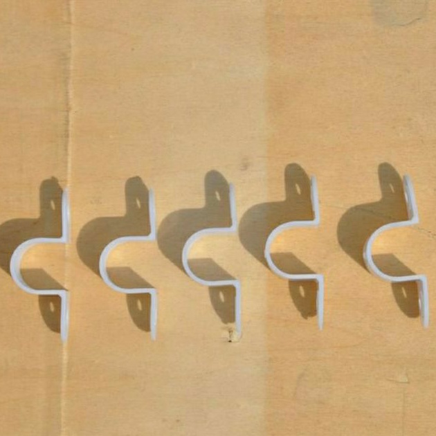 Jual Klem Pipa 5/8" 20mm Listrik Clemp Clipsal Klem Omega PVC | Shopee ...