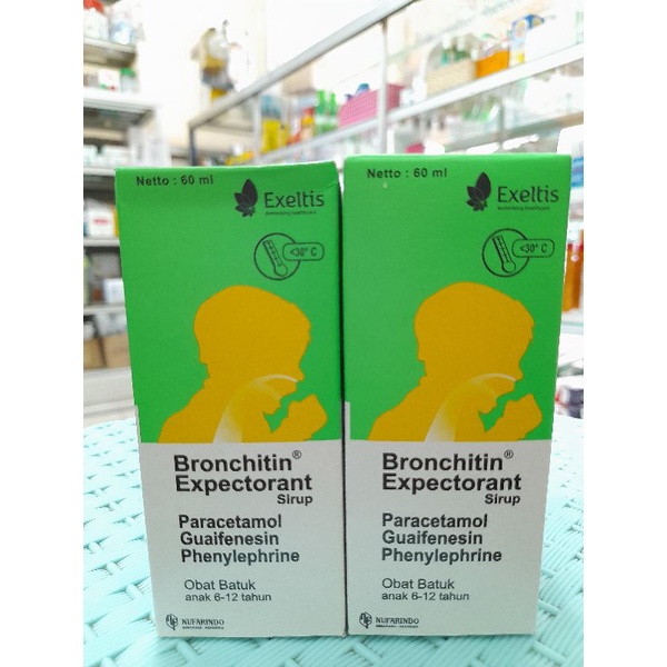 Jual BRONCHITIN Expectorant syr 60ml | Shopee Indonesia