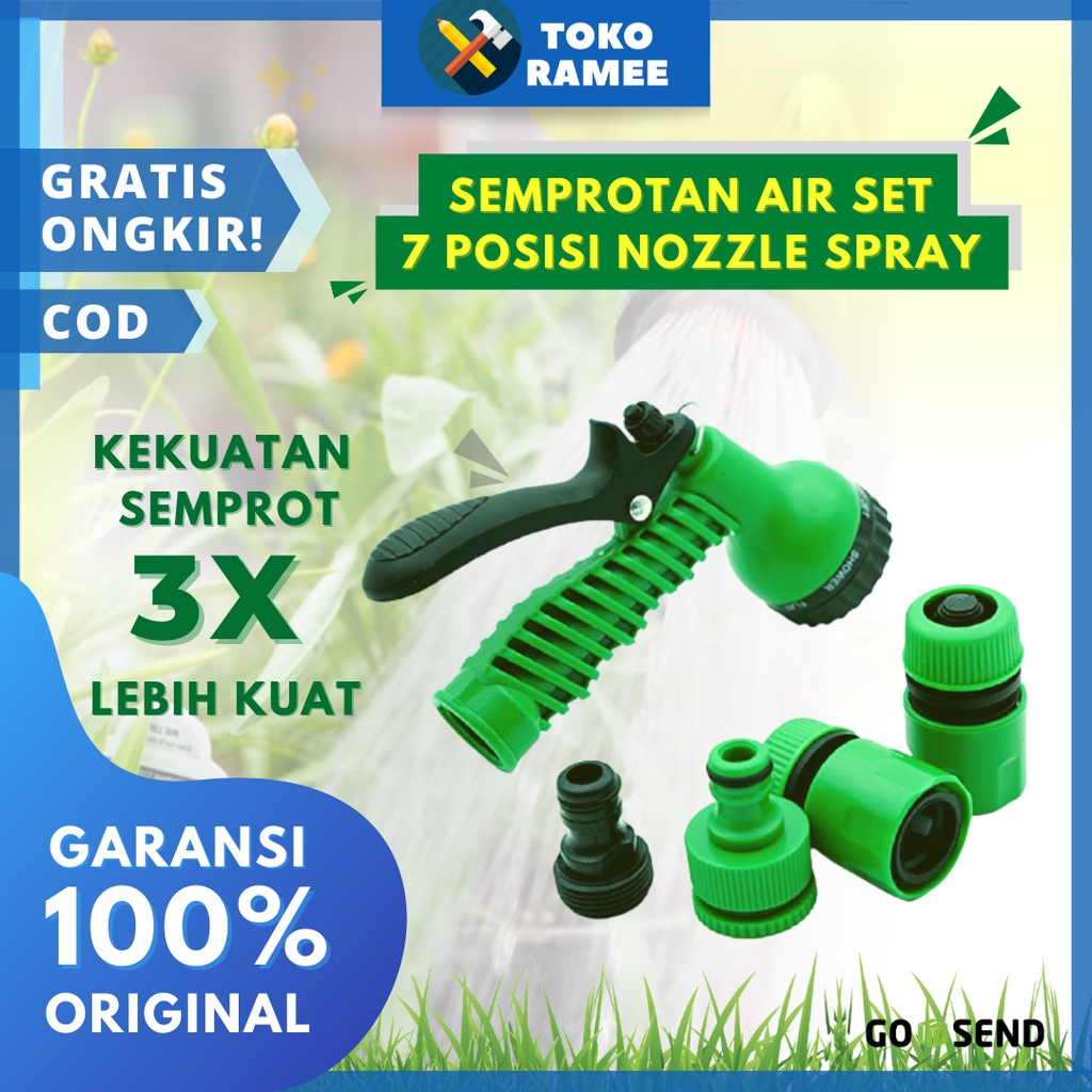 Jual Kepala Semprotan Penyemprot Semprot Air Tanaman Selang Untuk Cuci ...