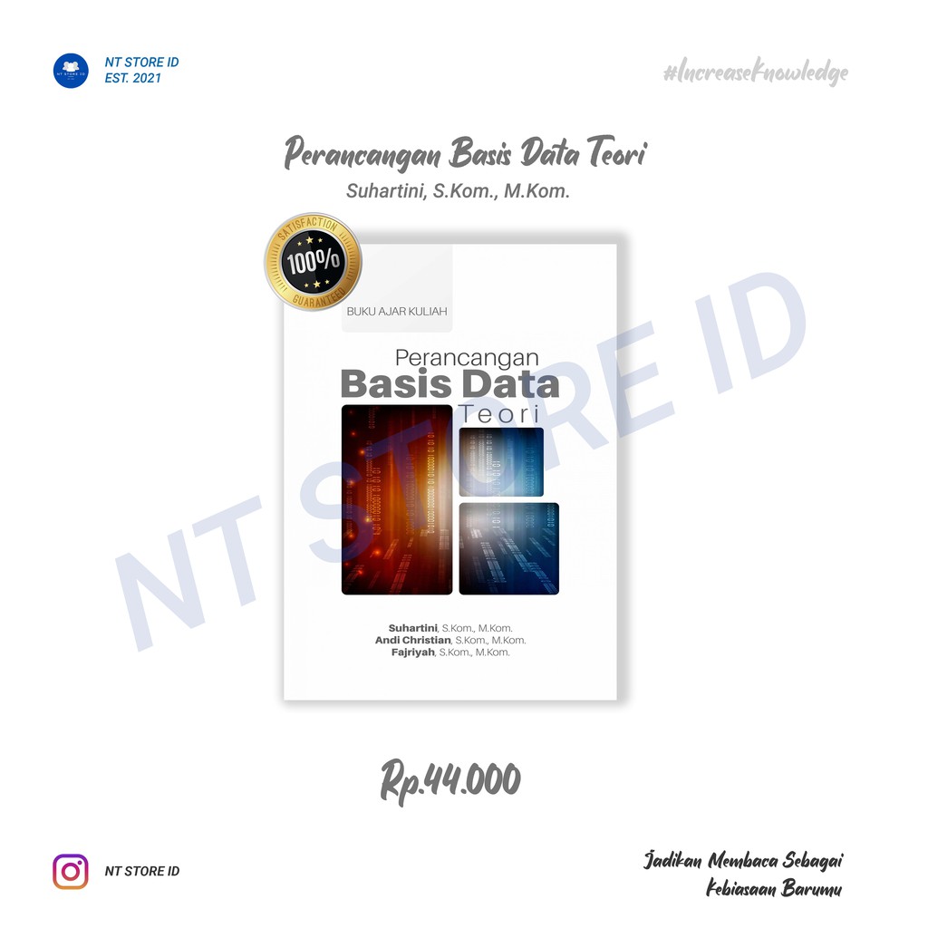 Jual Buku Ajar Kuliah : Perancangan Basis Data Teori | Shopee Indonesia Jual Buku Ajar Kuliah : Perancangan Basis Data Teori | Shopee Indonesia