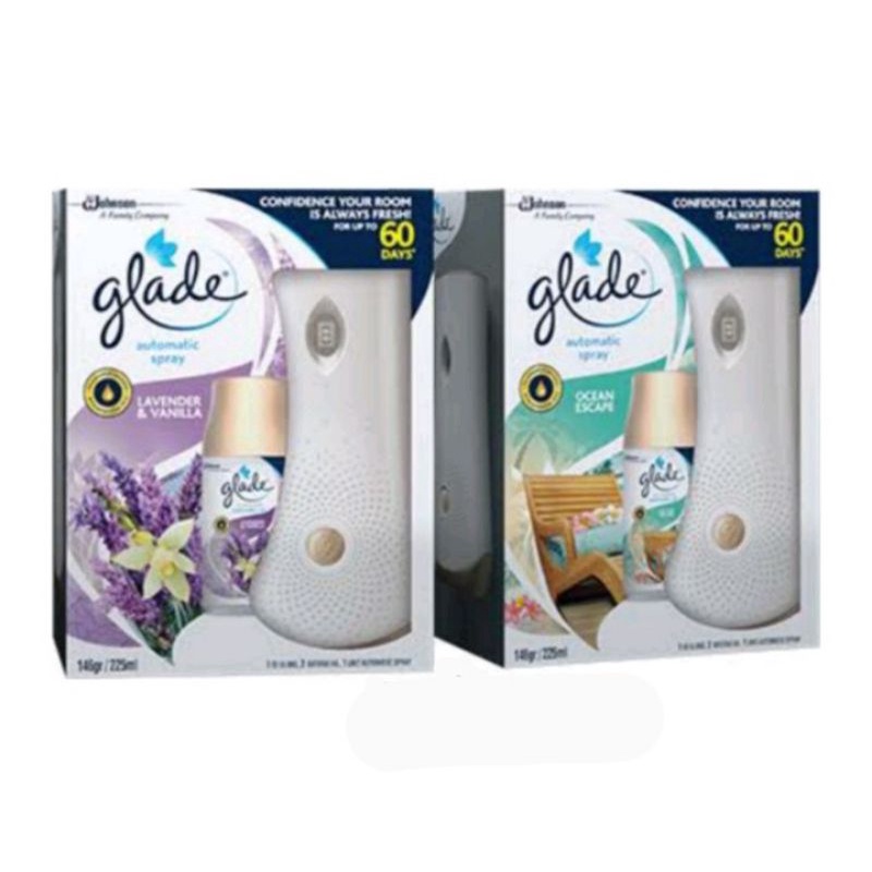 Jual Glade Matic Spray Device Alat + Refill - Pengharum Pewangi Ruangan Otomatis | Shopee Indonesia
