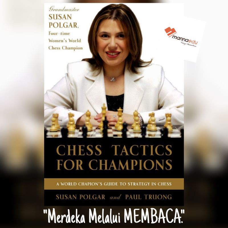 Jual Chess Tactics for Champions Susan Polgar Buku Strategi Catur Chess ...