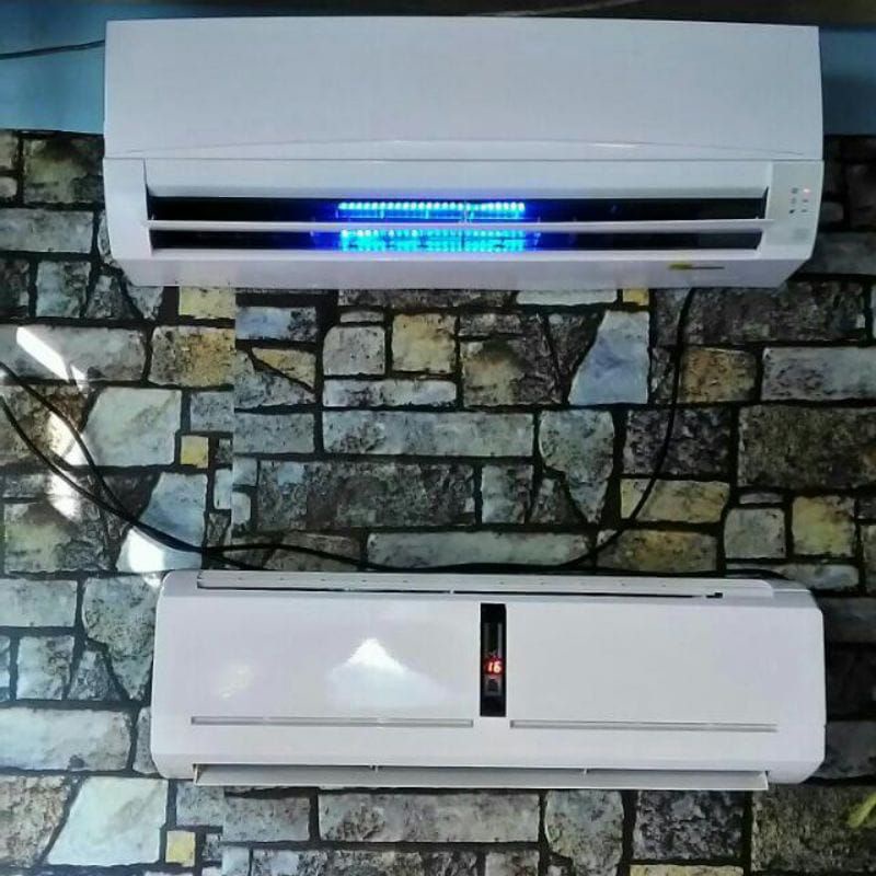 Jual [ BAGUS]Kipas Angin Model AC 2PK Remote | Kipas Angin Dinding ...