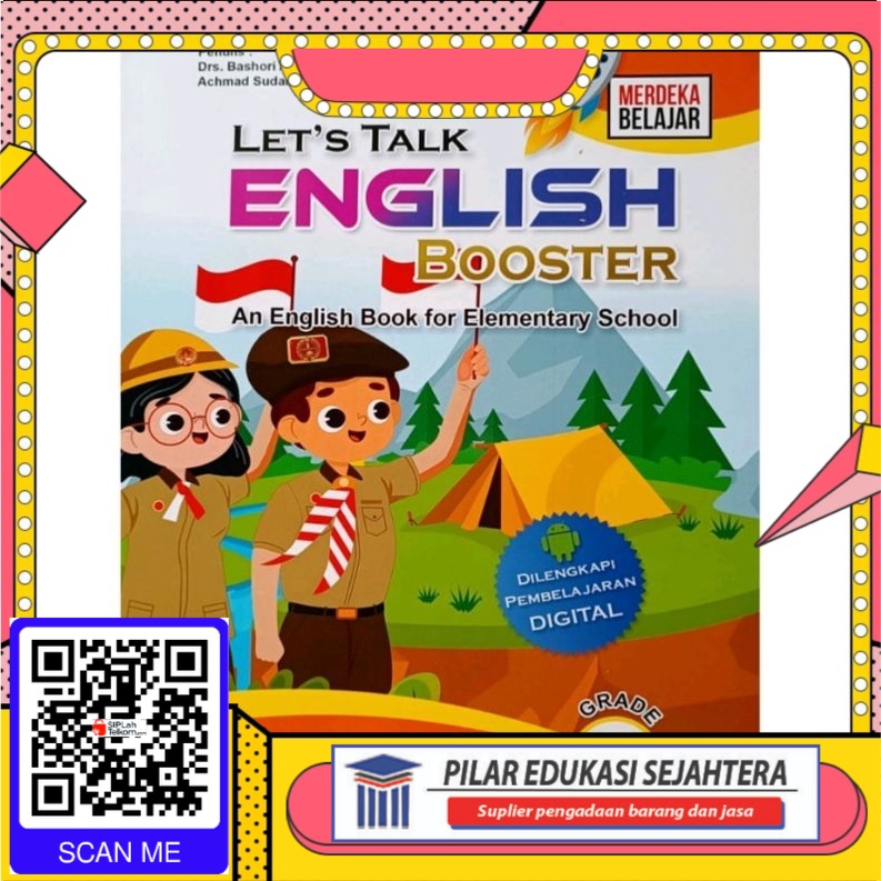 Jual Buku Bahasa Inggris - Lets Talk English Booster Kelas 1,2,3,4,5,6 Penulis Bashori Alwi ...