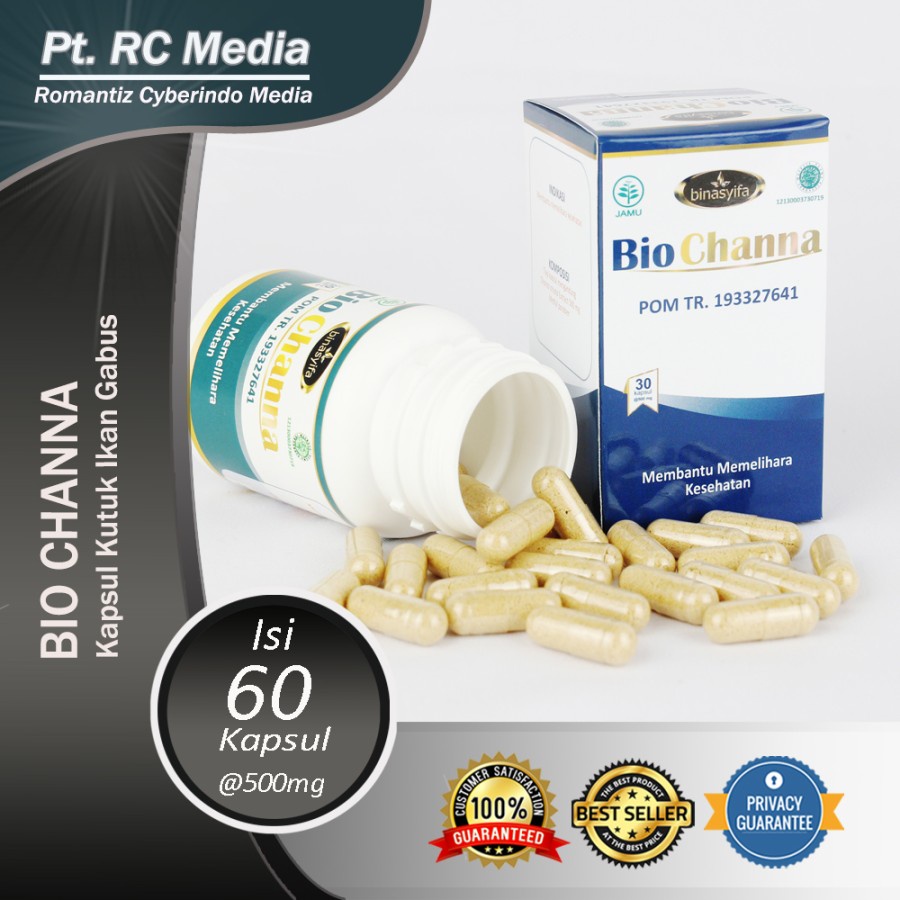 Jual Bio Channa Kapsul - Obat Luka Bekas Operasi | Shopee Indonesia