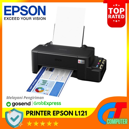 Jual Printer Epson EcoTank L121 A4 New Original Ink Tank 664 Pengganti L120 | Shopee Indonesia