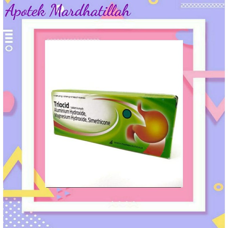 Jual Triocid 10 tablet | Shopee Indonesia