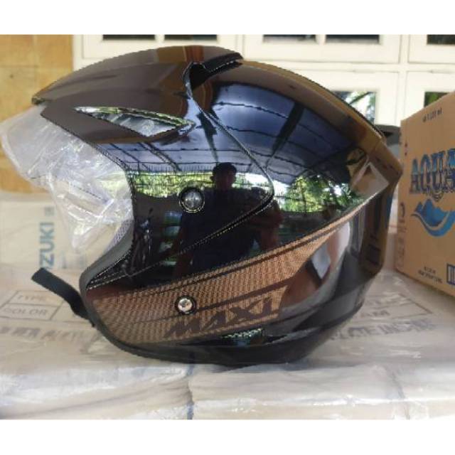 Jual HELM motor Yamaha Nmax edition halfface SNI ORIGINAL | Shopee ...