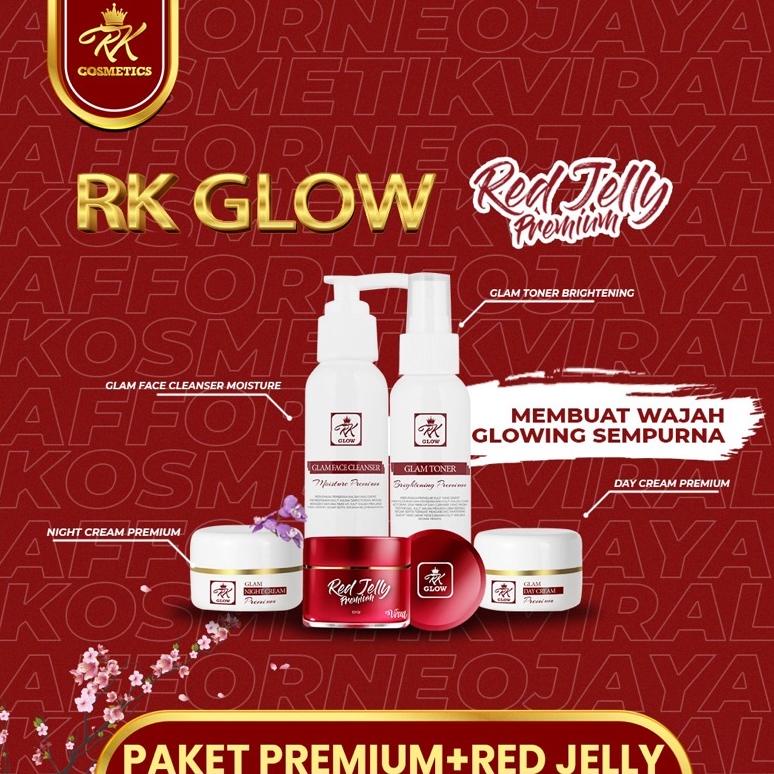 Jual RK Cosmetics Glow Premium Series + Red Jelly Premium | Shopee ...
