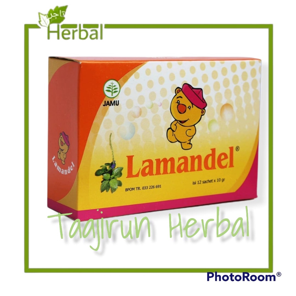 Jual Lamandel Box - Obat Herbal Amandel Kemasan Kotak (isi 12 Sachet ...