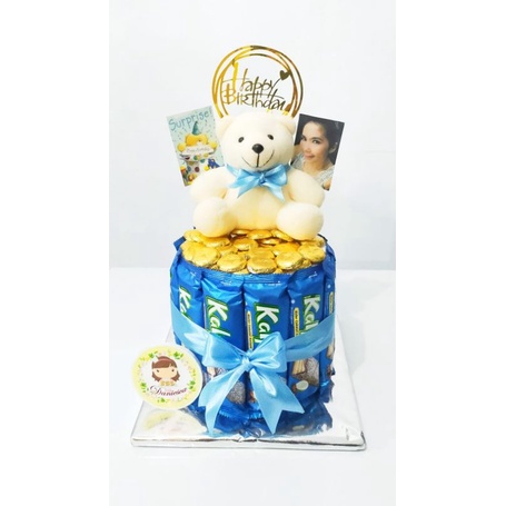 Jual .Kalpa Snack Choco tower cake parsel coklat murah unik untuk ultah ...