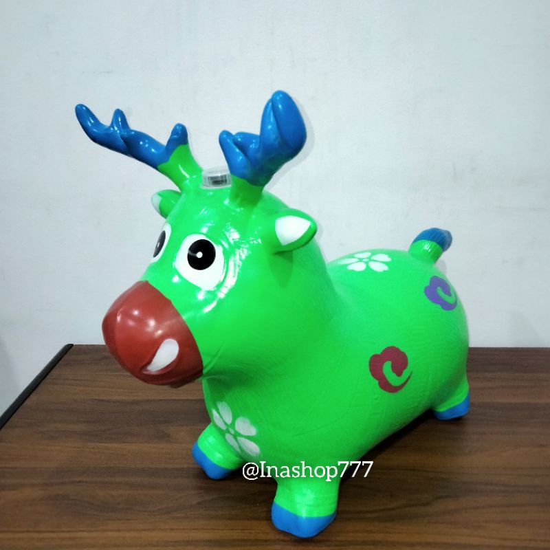 Jual [SNI] Mainan Tunggangan Rusa Tanduk "MURAH" (CQJ-5-2) / Animal ...