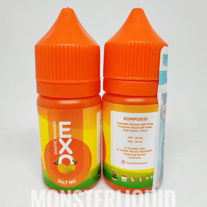 Jual EXO SALT NIC EXOTIC MANGO BY MONK 25MG 30ML (PREMIUM E LIQUID PODS ...