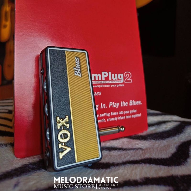 Jual GUITAR AMPLUG VOX BLUES HEADPHONE AMPLIFIER MADE IN JAPAN | Shopee ...