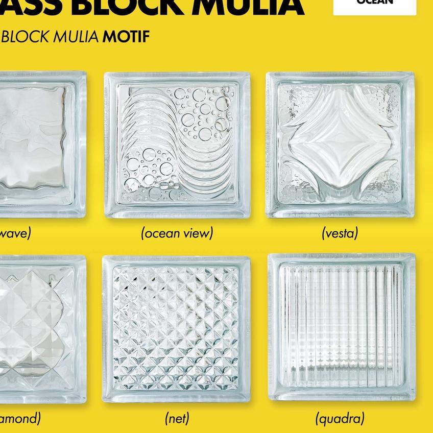 Jual 9.9 Promo Brand GLASS BLOCK DINDING MULIA / GLASS BLOK KACA RUMAH ...