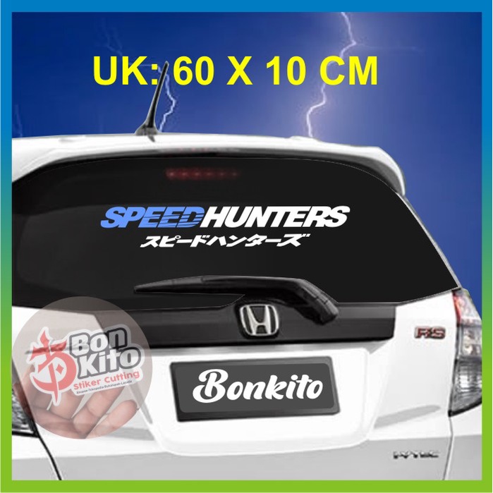 Jual Stiker SPEEDHUNTER sticker Skotlet Kaca Belakang SPEED HUNTER ...