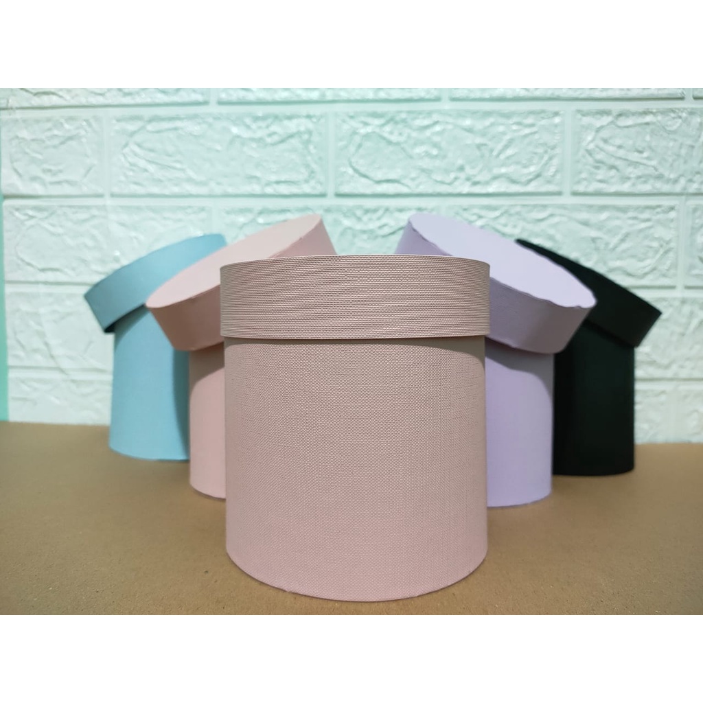 Jual Bloom Box Bulat/ Box Bunga Kotak Bunga /Flower Box Blooming Box ...