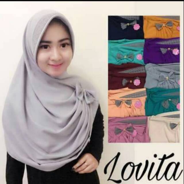 Jual Jilbab Lovita | Shopee Indonesia