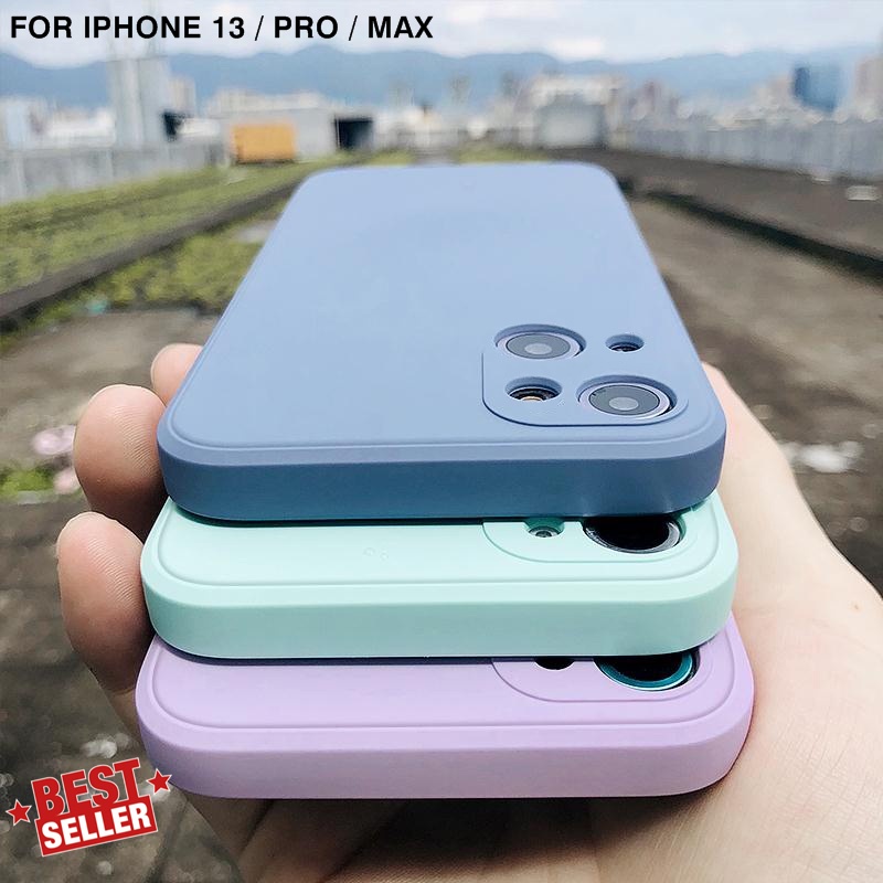 Jual Soft Case Apple Iphone 13, Mini, Pro, Pro Max Liquid Silikon Slim ...