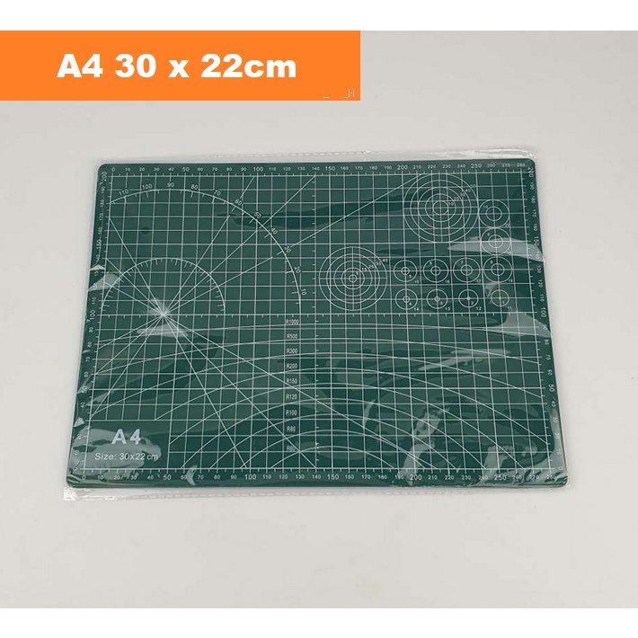 Jual Cutting Mat Cutting Pad Board Papan Potong A4 30 x 22 cm GKS ...