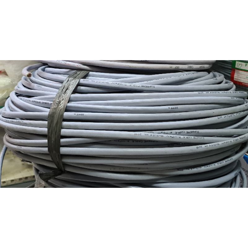 Jual kabel telepon pvc 10pair indoor supreme | Shopee Indonesia