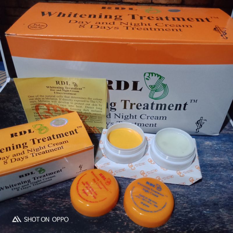 Jual RDL Whitening Treatment Day & Night Cream Original | Shopee Indonesia
