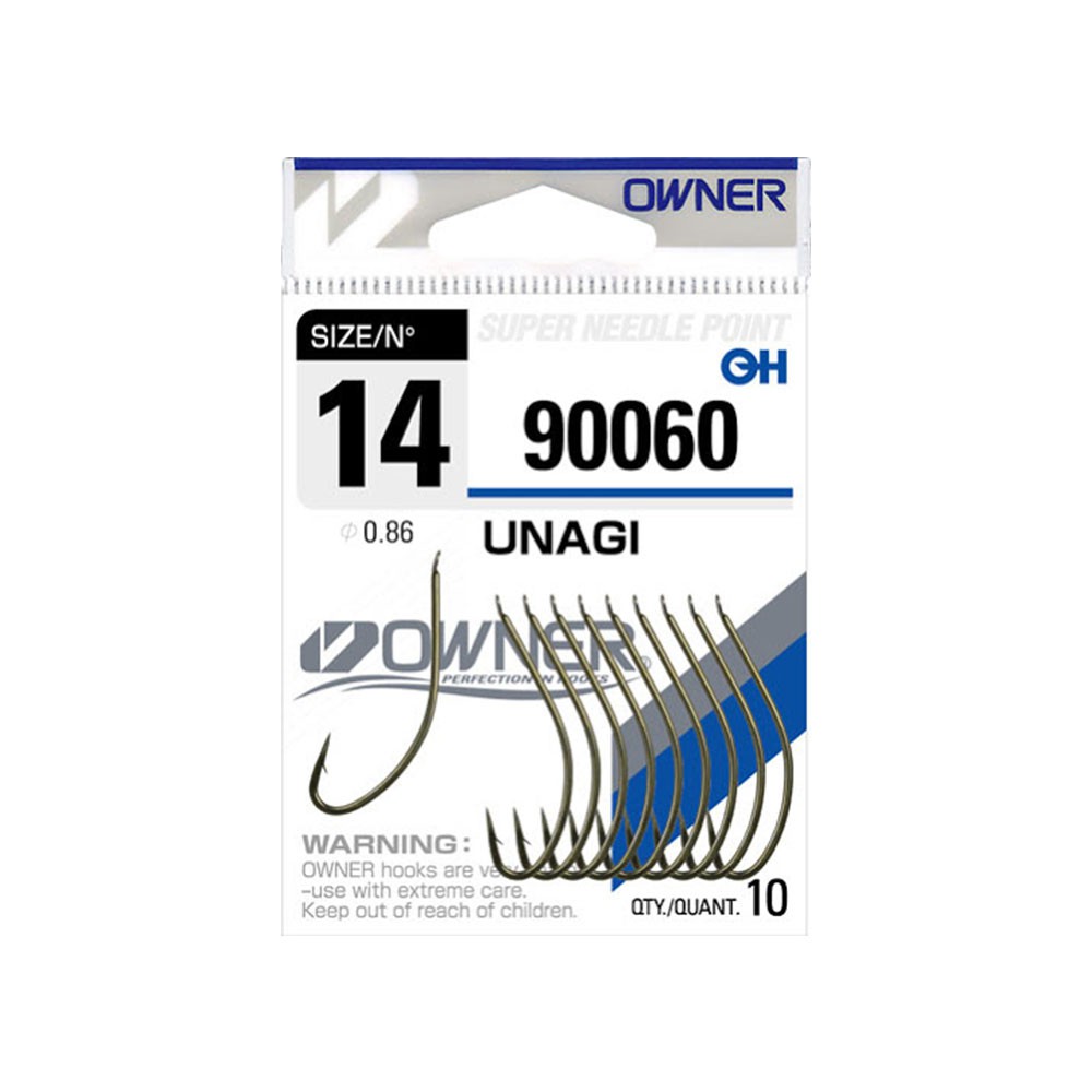 Jual Pancing Owner Unagi 90060 Hook Kail Tajam Kuat Made in Japan | Shopee Indonesia