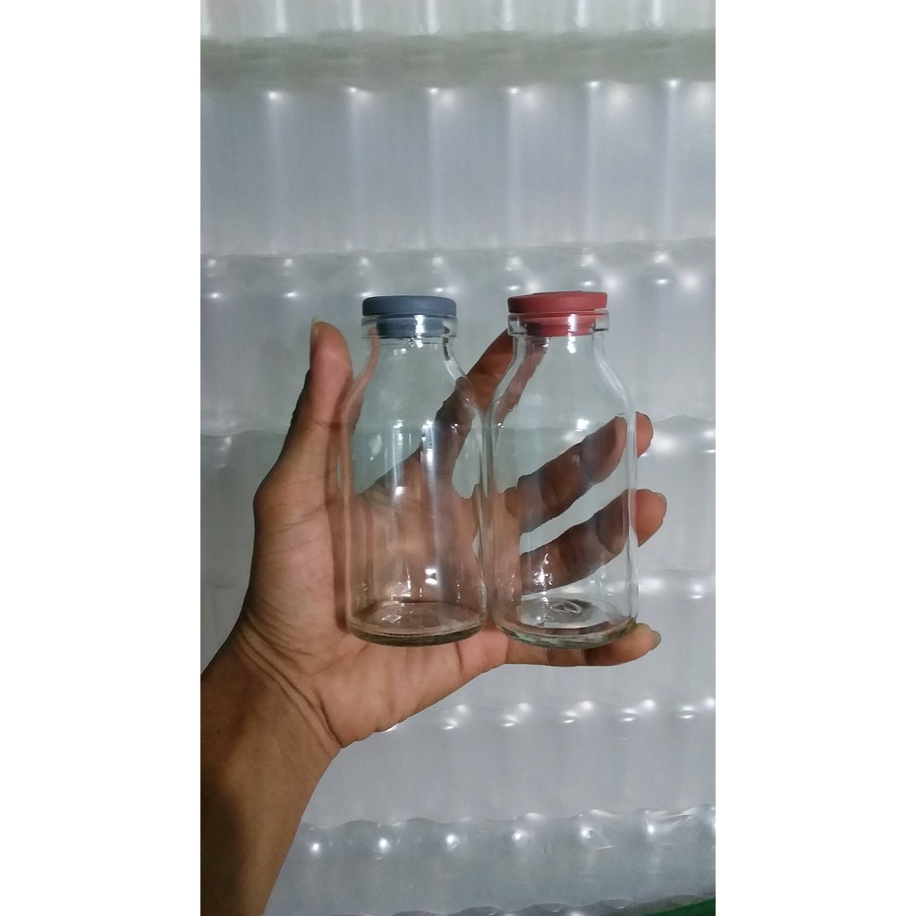 Jual promo BOTOL ASI 100 ML BOTOL KACA WADAH ASIP penyimpanan ASI harga ...